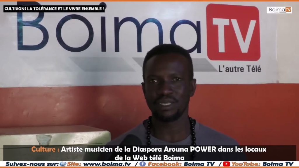 AROUNA POWER PRESENTE SON NOUVEL ALBUM. - Boima TV