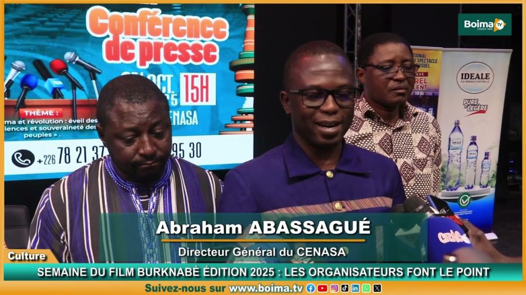 Semaine du film Burkinabè : Les organisateurs font le point - Boima TV